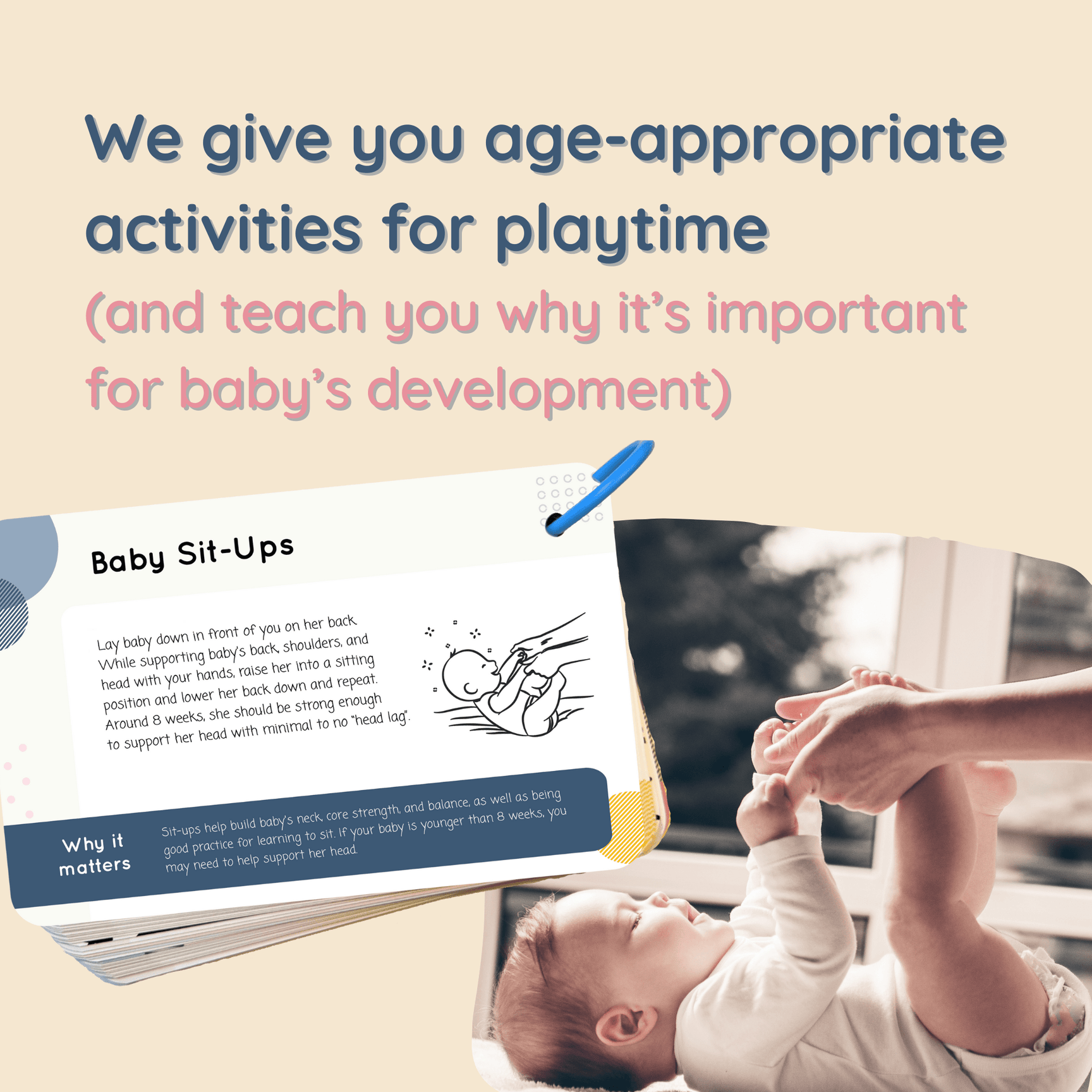 Infant Learning Cards - Curious Baby™ Activity Cards – Curious Baby Cards