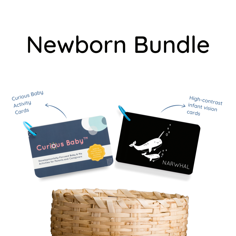 High-Contrast Vision Development Cards – Curious Baby Cards