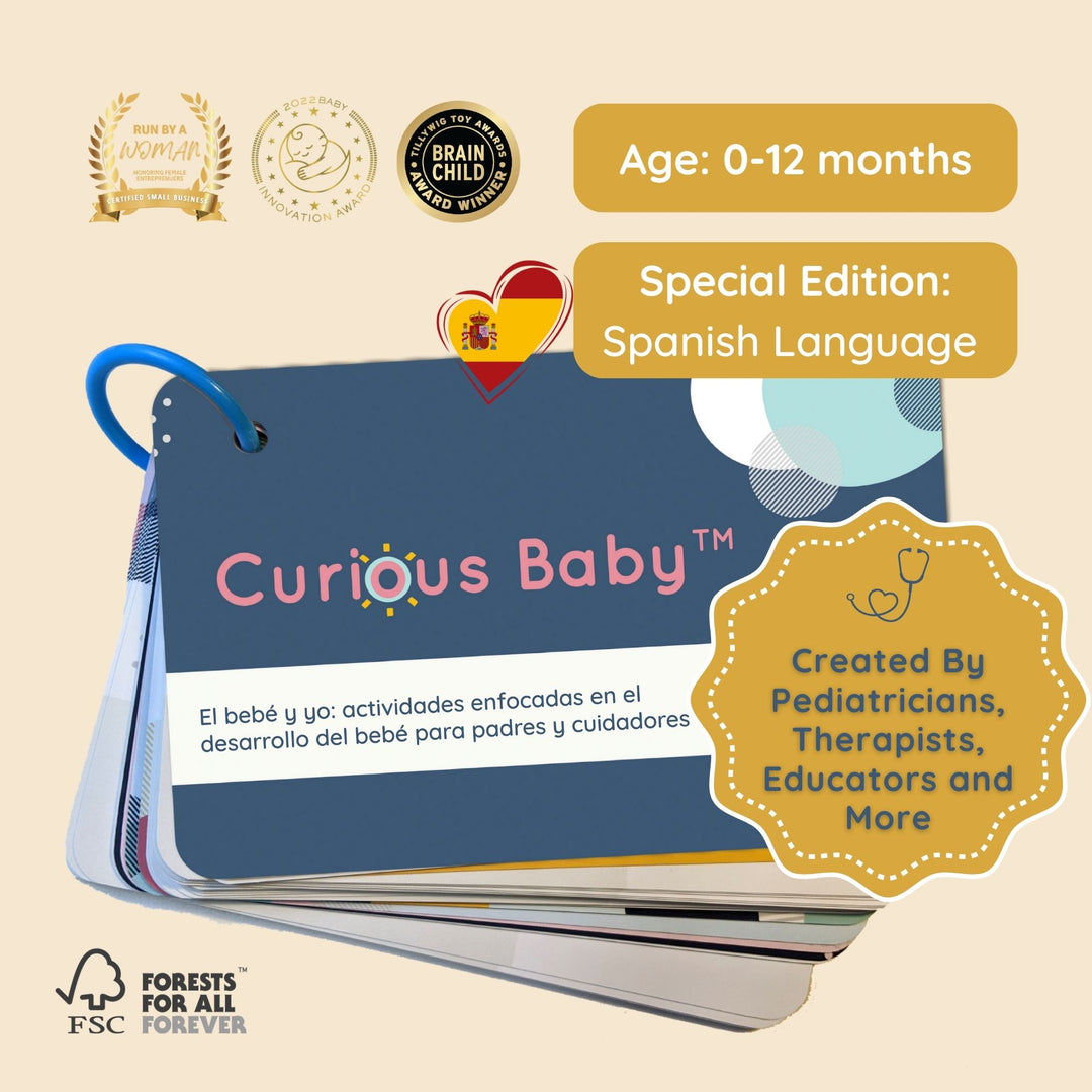 Tarjetas de Actividades de Curious Baby (en Español) – Curious Baby Cards
