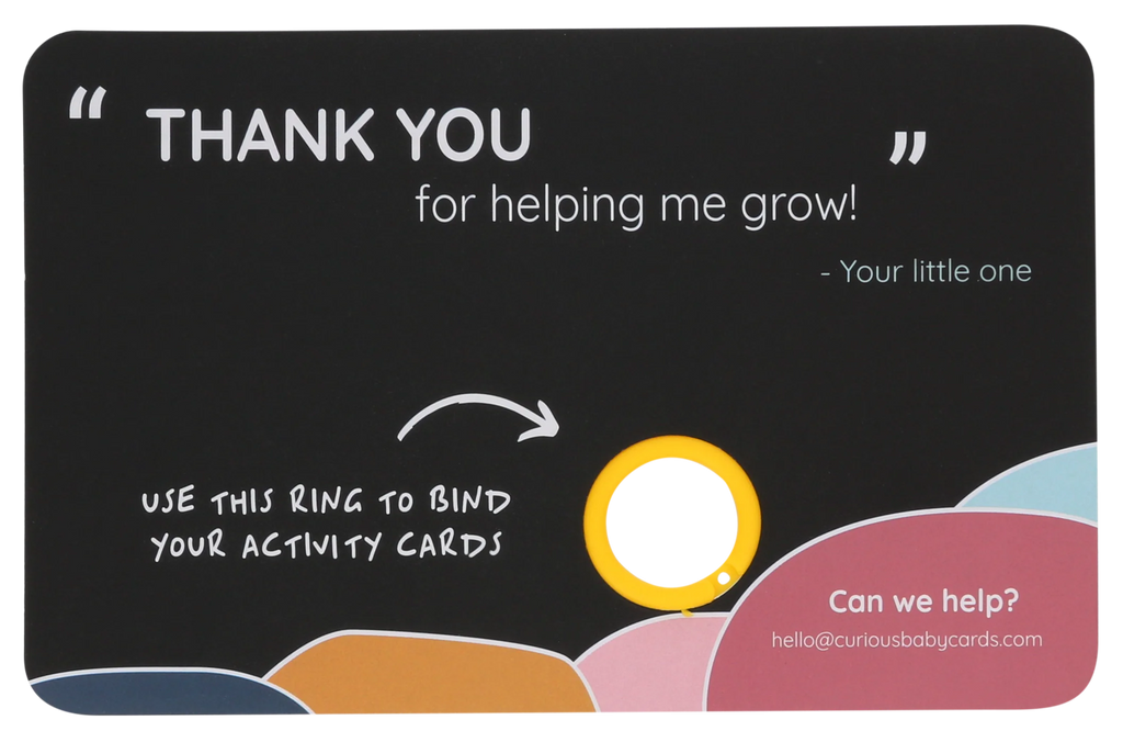 High-Contrast Vision Development Cards – Curious Baby Cards
